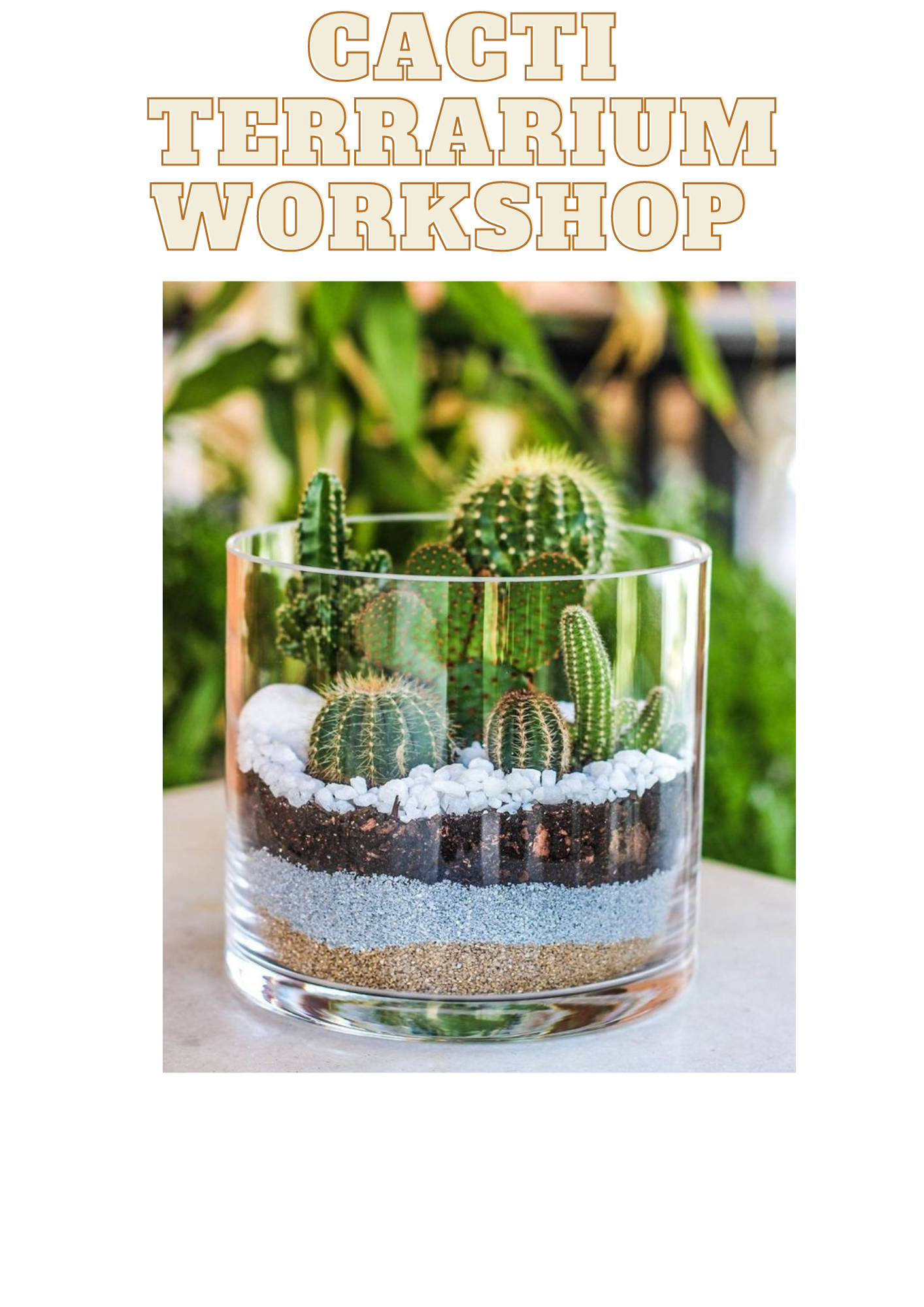 Cacti Terrarium Workshop – Planty Kenya