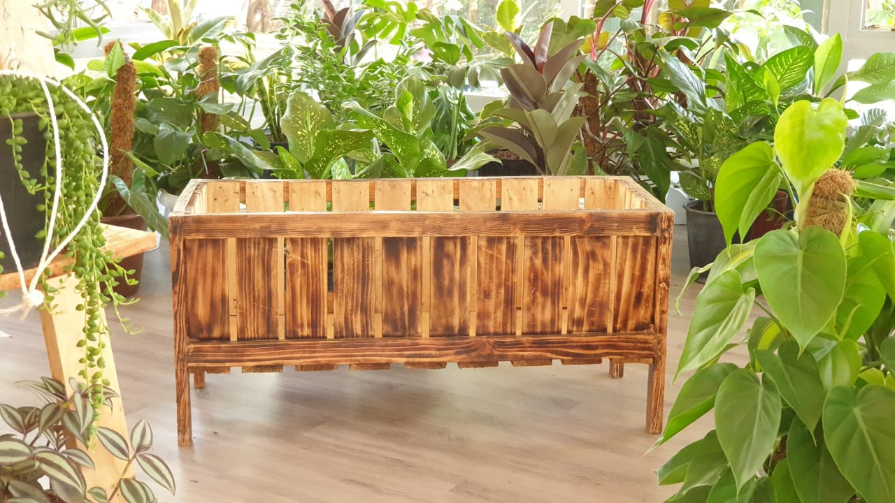 Wooden Planter Trough | Order Online Now | Planty Kenya